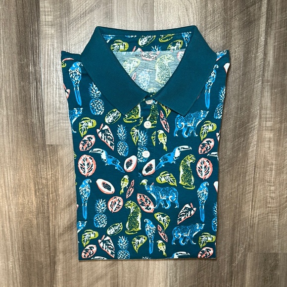 Bonobos | Shirts | Bonobos Slim Fit Safari Polo Large | Poshmark